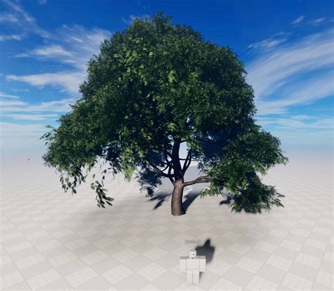 Advanced Tree In Roblox 250k Tris Roblox