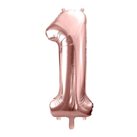 Ginger Ray Balony Konfetti Rose Gold 5 Sztuk Pan Talerzyk