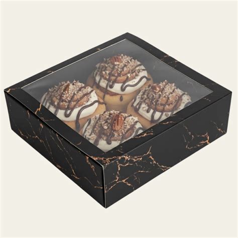 Buy Square Black Clear Window T Boxes Hot Custom Boxes