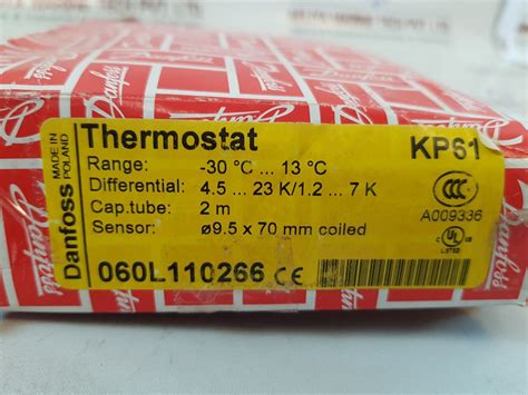 Danfoss Kp 61 Thermostat 2 To 8°c Aeliya Marine