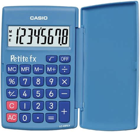 Rekenmachine Casio Basisschool Blauw Bij Van Hilten