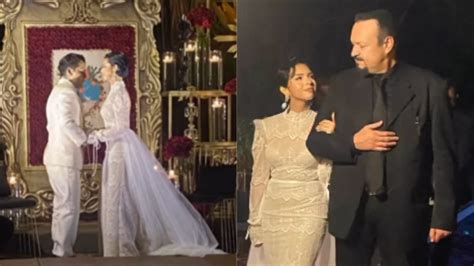 Ángela Aguilar Y Christian Nodal Se Casaron Así Fue La Ceremonia