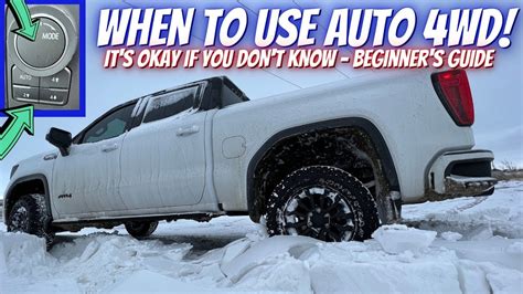 How When To Use 2WD AUTO 4WD 4 HIGH Or 4 LOW A Beginner S Guide
