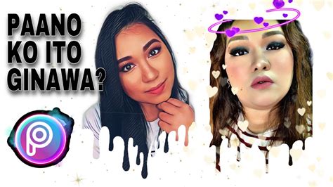 Picsart Dripping Effect Tagalog Tutorial Step By Step Procedure