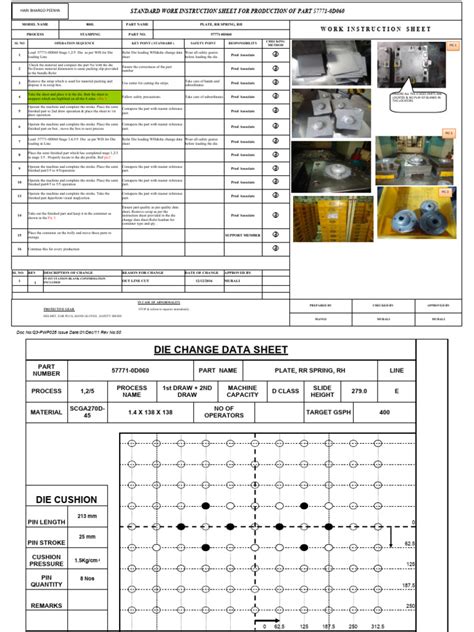 Standard Operating Procdure Die Setting Pdf