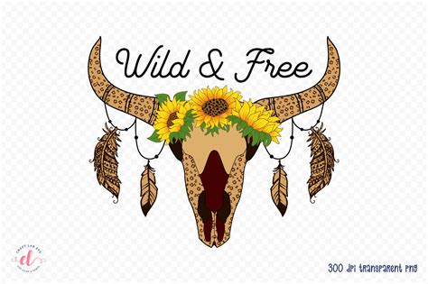 Wild And Free Western Sublimation Png Graphic By Craftlabsvg · Creative