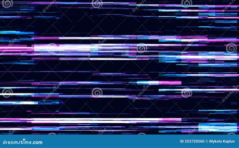 Technical Problem Computer Screen With Glitch Effect Image Submission