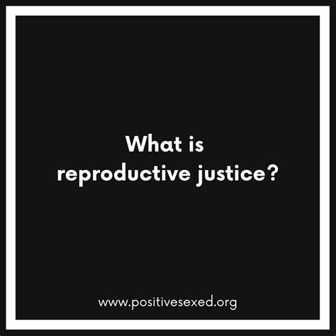 Sexuality Education And Reproductive Justice Sex Ed