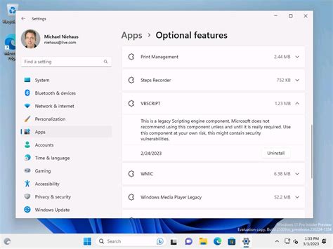 Prathik Gopal On Linkedin Vbscript As A Removable Windows 11 Feature