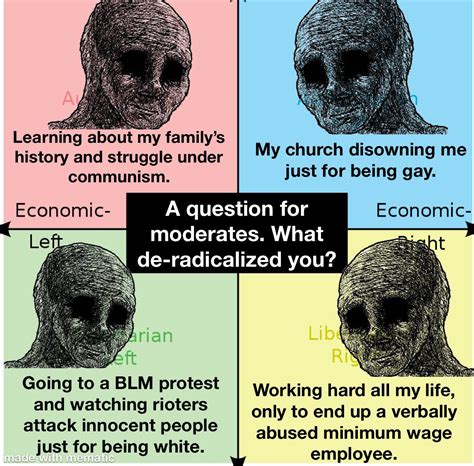 What De Radicalized You Politicalcompassmemes