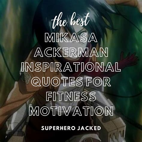 Mikasa Ackerman Quote 𝙈𝙚🍁
