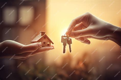 Premium Ai Image Passing The Keys A Symbol Of A New Home And A Fresh