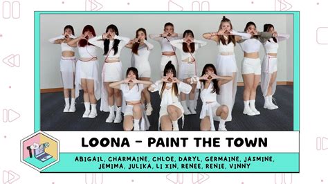 LOONA Paint The Town NTUKDP Annual Concert 2022 RE PLAY YouTube