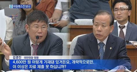 일 년 특정업무경비만 수천만 원 사용아킬레스건 되나