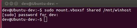 Shared Folders In Ubuntu Guest Virtualbox Throwing Code Blog