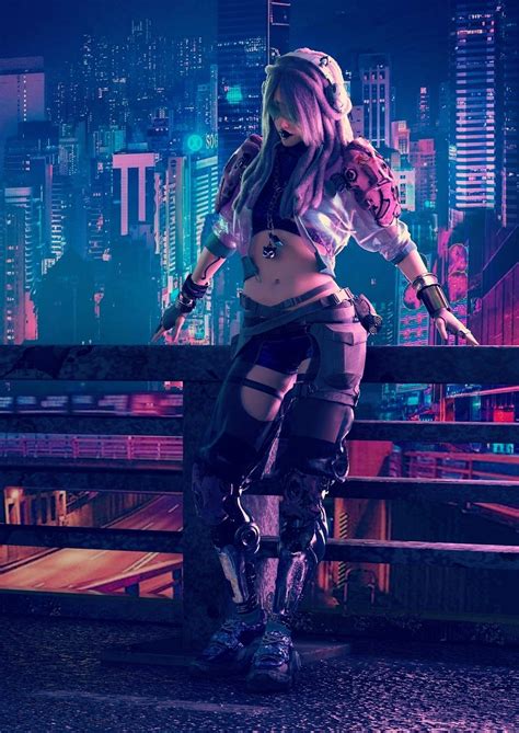 Cyberpunk Female Wallpapers Top Free Cyberpunk Female Backgrounds Wallpaperaccess
