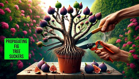 Propagating Fig Tree Suckers Easily Clone Fig Trees