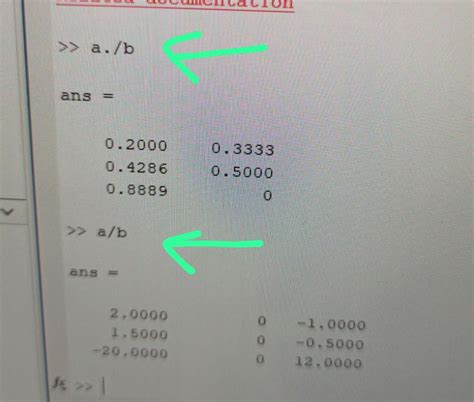 Solved I Cannot Understand How A B Functions In Matlab Chegg Com