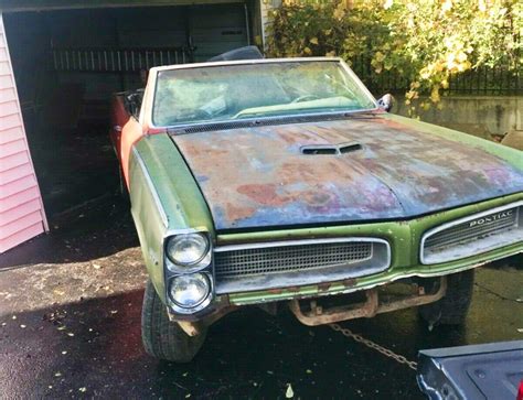 1966 Pontiac Gto Convertible Barn Finds
