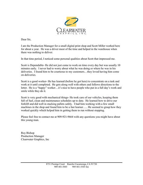 Scott Miller Letter Of Recom Pdf
