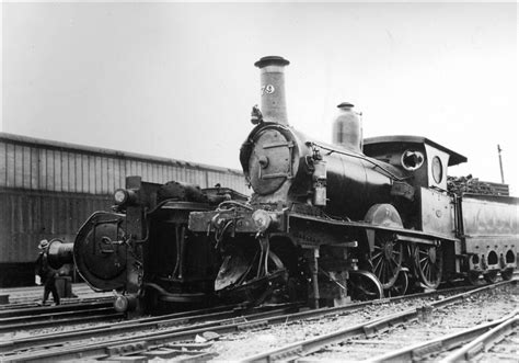 South Australian Railways F Class Locomotive No 173 And Q Class