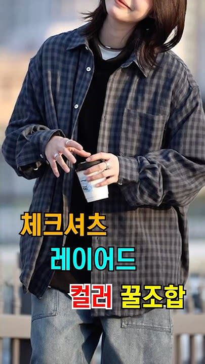 🏁체크셔츠 컬러조합은 ‘이것만 기억하시면 됩니다💁‍♀️ Shorts 코디 패션 데일리룩 Fashion 룩북 스타일