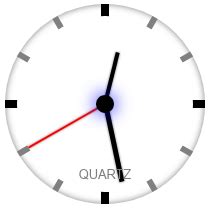 Código de JavaScript Reloj analógico