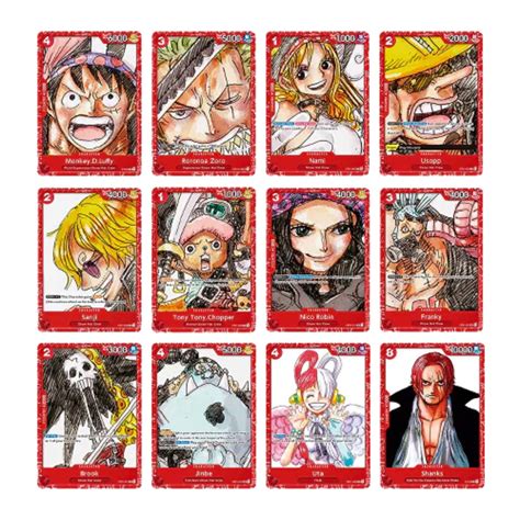 One Piece Card Game Premium Card Collection Film Red Edition The