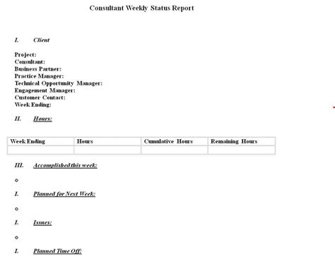 20 Sample Weekly Report Templates Excel Word PDF Writing Word