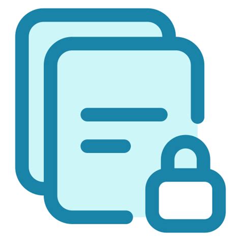 File Protection Generic Color Lineal Color Icon