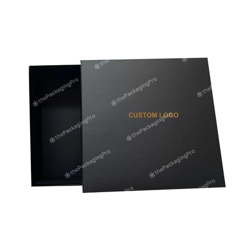 Custom Matte Black Cosmetic Lipstick Lid Off Cardboard T Boxes Buy
