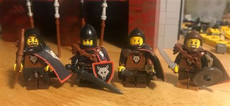 Wolfpack Lego Custom Minifigures Lego Castle Custom Lego