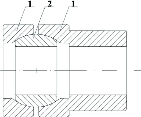 Structural Diagram Of The Friction Damper Elements With Spherical