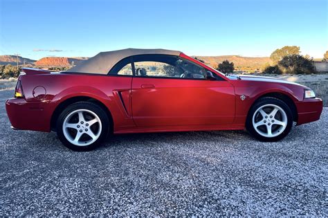 No Reserve K Mile Ford Mustang SVT Cobra Convertible For Sale On BaT Auctions Sold For
