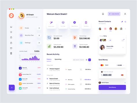 Personal Wallet Ui By Mike Taylor On Dribbble