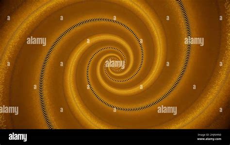 Hypnotic Swirling Spiral Abstract Hypnotic Background With Twisting Spiral Tunnel Geometric