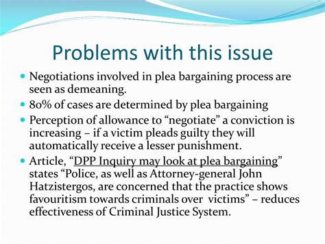 Ppt Plea Bargaining Powerpoint Presentation Free Download Id2613747