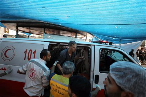 Médico De Gaza Ataque Israelí Daña Hospital Al Shifa En Gaza