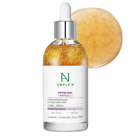 Amazon.com: AMPLE:N Peptide Shot Ampoule - Anti-Aging Face Ampoule with ...