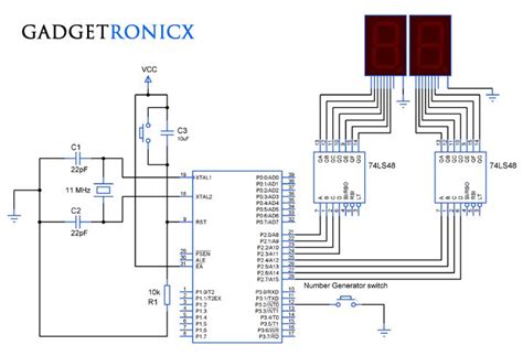 random number generator using 8051 microcontroller gadgetronicx number generator
