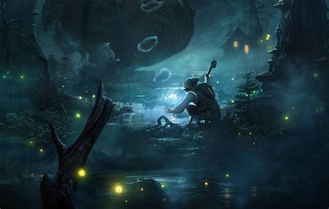 Adventures Of Master Elf Poster Tuomas Korpi Fantasy Artwork Poster