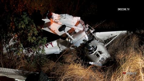 Small Plane Crashes Near San Bernardino Airport After Possible Engine