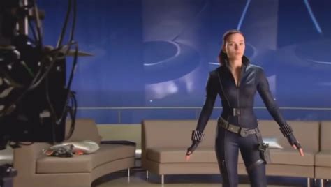 Scarlett Johansson Black Widow Suit Test Rfapworthywomen