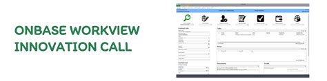 See Onbase Workview Innovation Call At Hyland Higher Education Onbase