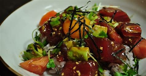 マグロとアボカドのユッケ丼 By Jptnha 【クックパッド】 簡単おいしいみんなのレシピが299万品