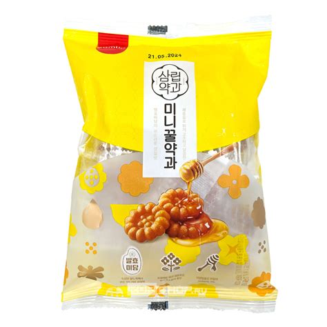 Корейское печенье Якква мини с мёдом Korean Mini Yakgwa Cookie (Honey ...