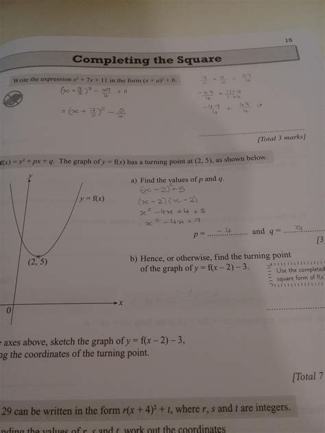 maths help part b r gcse