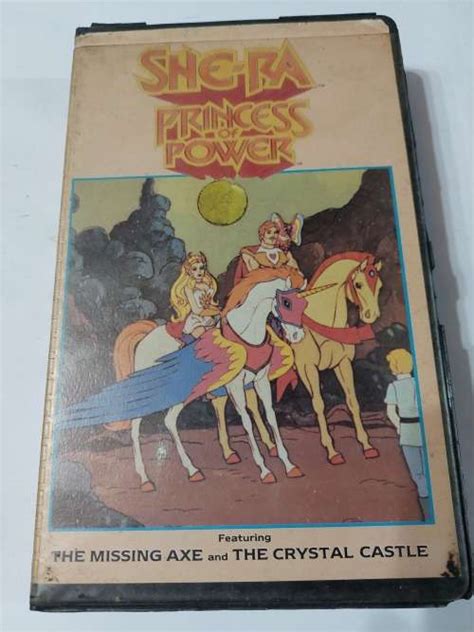 Comic Book 1980 S She Ra Princess Of Power VHS TAPE THE MISSING AXE