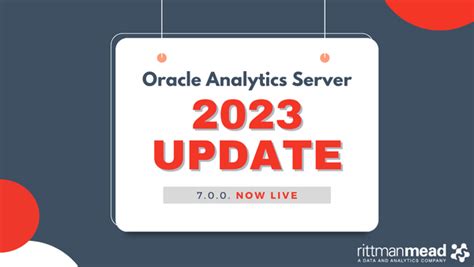 Oracle Analytics Server OAS 2023 Update