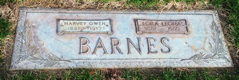 Lora Leona Walker Barnes 1881 1960 Find A Grave äreminne